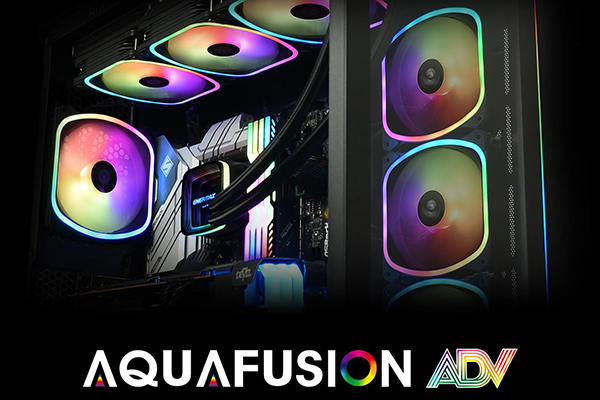 에너맥스, 수냉쿨러 AQUAFUSION ADV ARGB 시리즈 출시:: 보드나라