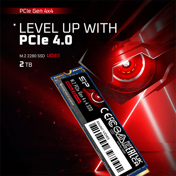 서린씨앤아이, 실리콘파워 M.2 SSD P44 UD85 출시:: 보드나라