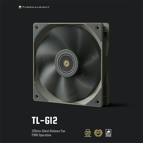 서린씨앤아이, 서멀라이트 쿨링팬 신제품 TL-G12 정식 출시:: 보드나라