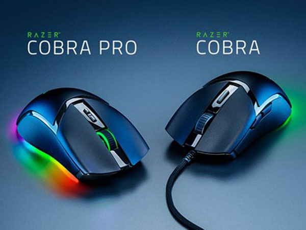 레이저, 새로운 게이밍 마우스 'Razer Cobra' 시리즈 출시:: 보드나라