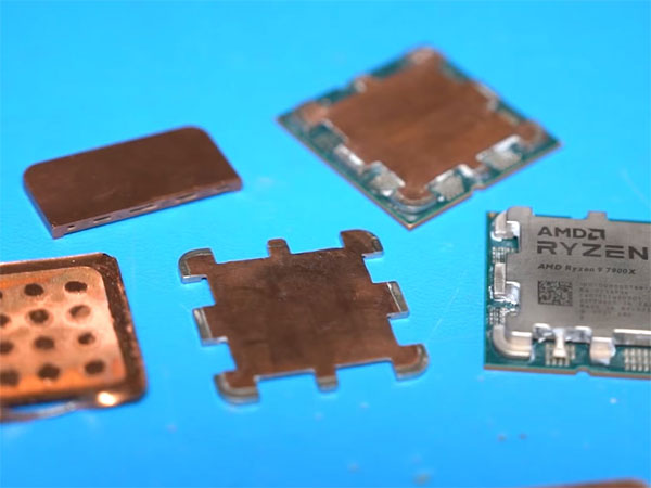 AMD 라이젠 7000 시리즈 IHS, 베이퍼 챔버 방식도 고려했다:: 보드나라