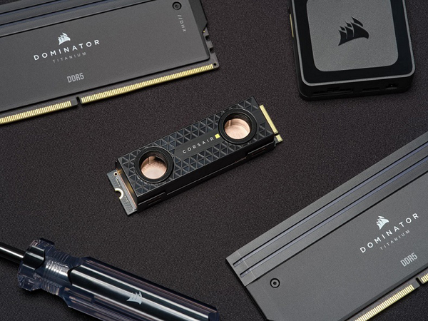 커세어, 가장 빠른 PCIe 5세대 SSD 성능MP700 프로 PCIe 5.0 x4 M.2 SSD 출시:: 보드나라