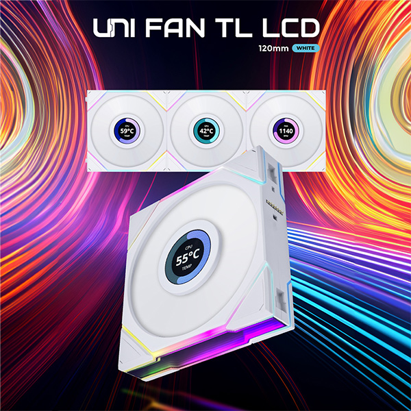 서린씨앤아이, 리안리 유니팬 TL LCD 시리즈 정식 출시:: 보드나라