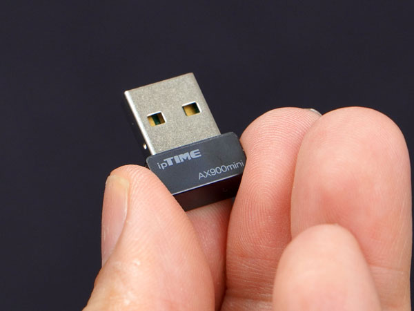 [프리뷰]Wi-Fi 6 지원 초소형 USB 무선랜카드, ipTIME AX900mini:: 보드나라