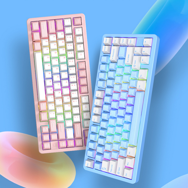 콕스, 알루미늄 유무선 기계식 키보드 ‘CF75’ 정식 출시:: 보드나라