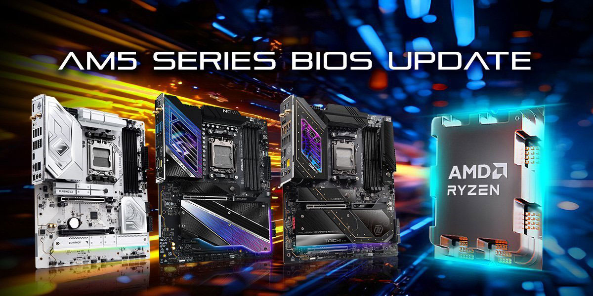 애즈락(ASRock), AMD AM5 플랫폼 안정성 강화 BIOS 업데이트:: 보드나라