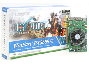 리드텍 Winfast PX8600GT TDH 잘만 Lost Planet (NVIDIA GeForce 8600GT):: 보드나라