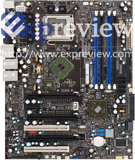 NVIDIA nForce 780i SLI 메인보드 등장!:: 보드나라