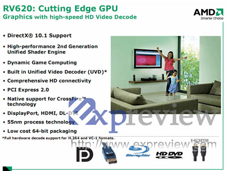 nVIDIA 8400GS 대응할 AMD RV620 시리즈 정보:: 보드나라