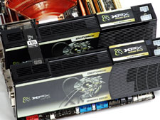 GeForce 9800GX2의 Quad SLI 구성시의 성능과 소비전력은?:: 보드나라