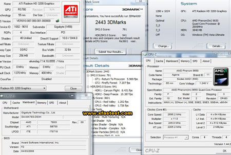 AMD 780G, 174% 오버클럭된 성능:: 보드나라