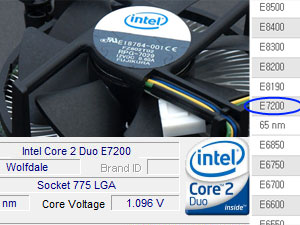 [스페셜]L2 캐쉬를 줄이고 45nm 공정으로 더 저렴하게! Intel Core2 Duo E7200:: 보드나라