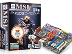 MSI, DDR3 지원 P45D3 Platinum 메인보드 출시:: 보드나라