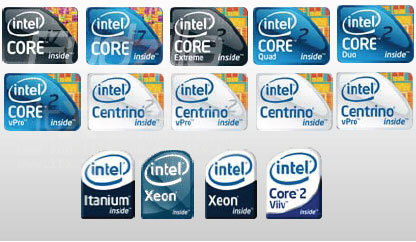 인텔, CPU 로고 바뀐다?:: 보드나라