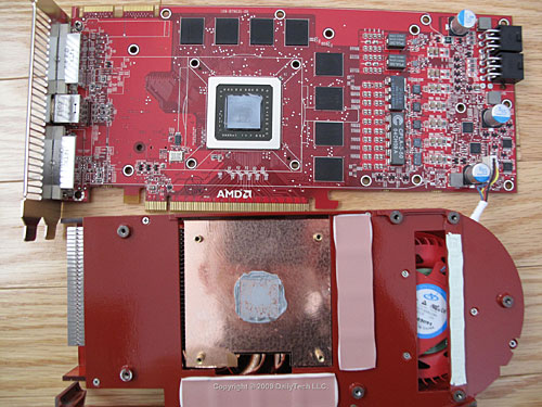 HD 4890, HD 4870과 달라진 구성:: 보드나라