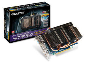 기가바이트의 무소음 HD 5750 출시:: 보드나라