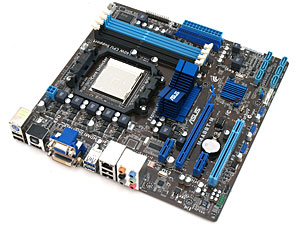 [프리뷰]6코어 지원 880G와 SB710 조합, ASUS M4A88T-M:: 보드나라