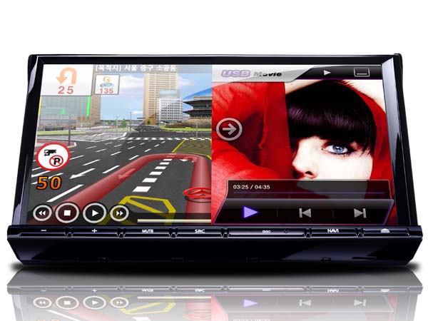 제이씨현, 3D맵과 풀HD 영화를 동시 재생하는 런즈 FS1 HD 출시:: 보드나라