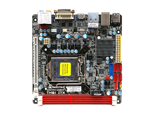 [프리뷰]USB 3.0 편의성을 부각시킨 앱솔루트 BIOSTAR TH61 ITX:: 보드나라