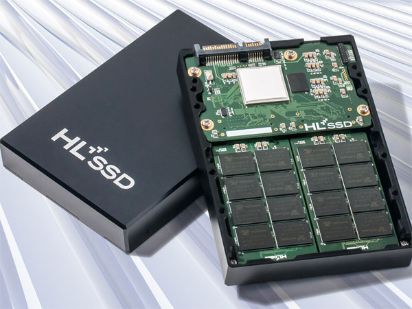 Mosaid, 싱글 SSD 컨트롤러로 테라바이트급 SSD 구현하는 HLSSD 공개:: 보드나라