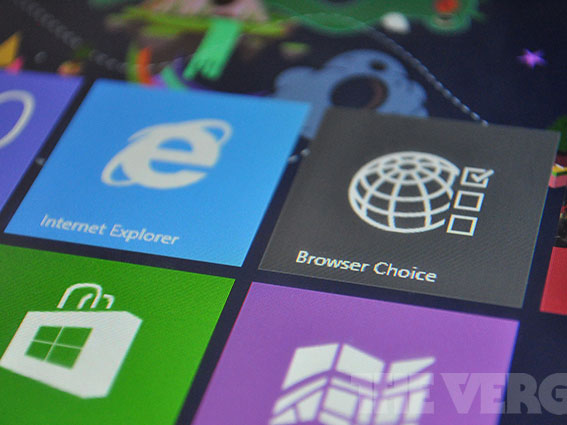 윈도우 8 기본 브라우저, 유럽에선 IE외에 다른 브라우저 선택 기능 제공:: 보드나라