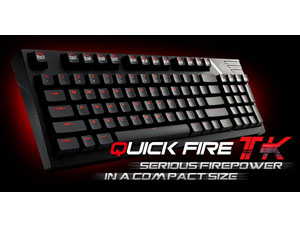 파인인포메이션, 쿨러마스터 게이밍 기계식 키보드 'Quick Fire TK' 출시:: 보드나라