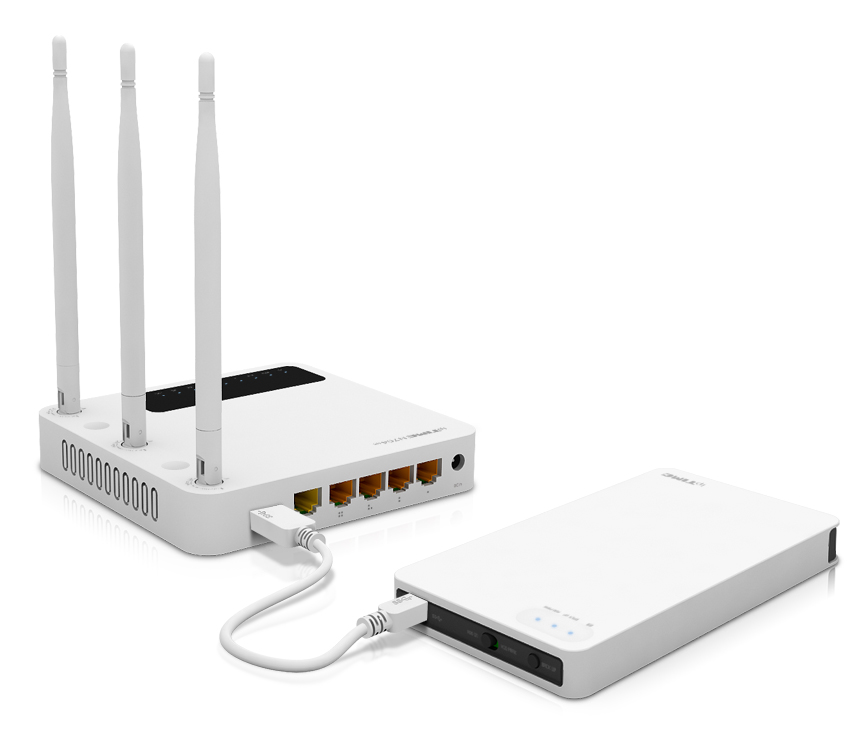 EFM NAS기능 지원 유무선 공유기, ipTIME N704ns 출시:: 보드나라