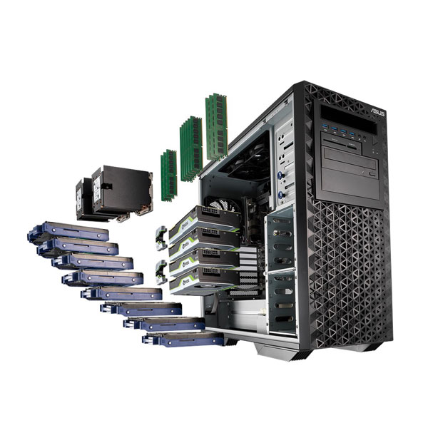STCOM, 최대 1536GB ECC 메모리 지원 워크스테이션 베어본 ASUS E900 G4 출시 : 다나와 DPG는 내맘을 디피지