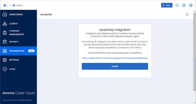아크로니스, 스플래시톱(Splashtop)과 협력해 ‘사이버 프로텍트 클라우드(Acronis Cyber Protect Cloud)’에 원격 제어 | 케이벤치 보도자료